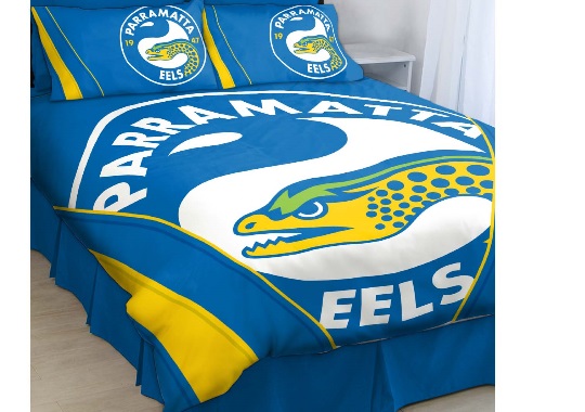Pa Eels NRL DOUBLE Bed Q D D C Set *NEW 2018* GIFT ￡18.26 dskgroup.co.jp
