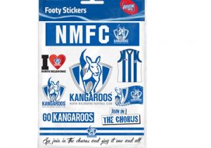 North Melbourne Kangaroos AFL Sticker Sheet – Footy Focus