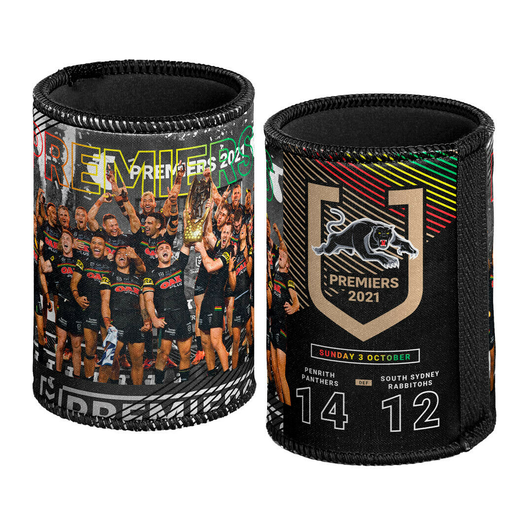 Penrith Panthers 2021 Premiership PH2 Stubby Holder – Footy Focus