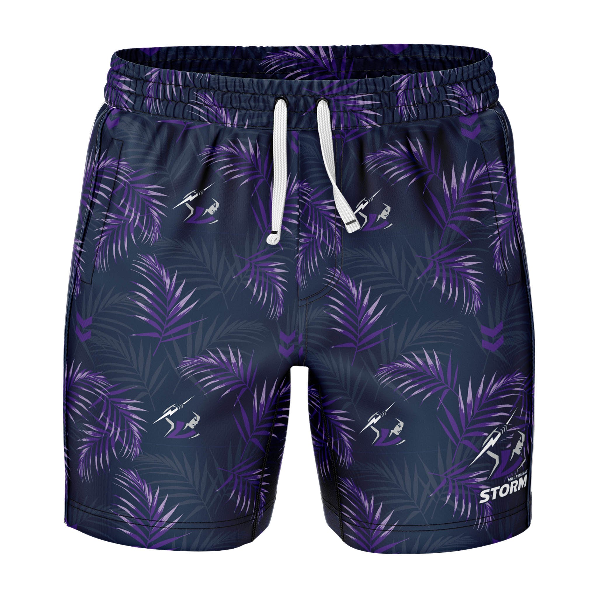 Melbourne Storm ‘Volley’ Swim Shorts – Footy Focus